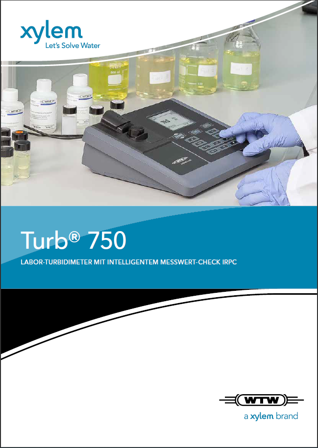 WTW - Turb® 750 IR Turbidity measurement acc. to DIN EN ISO 7027-1